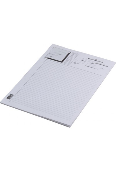 Gülpaş Sınav Kağıdı 100'lü