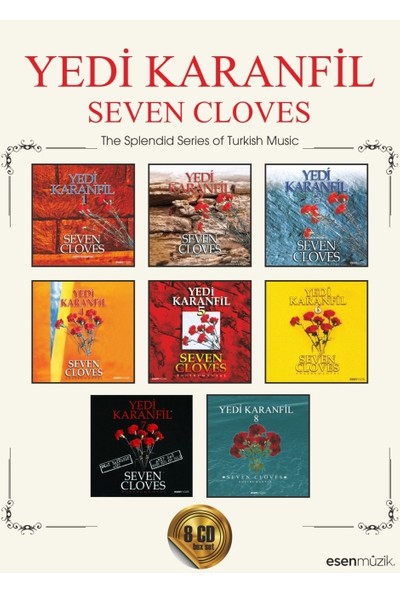 Yedi Karanfil - Seven Cloves 8Cd Box Set