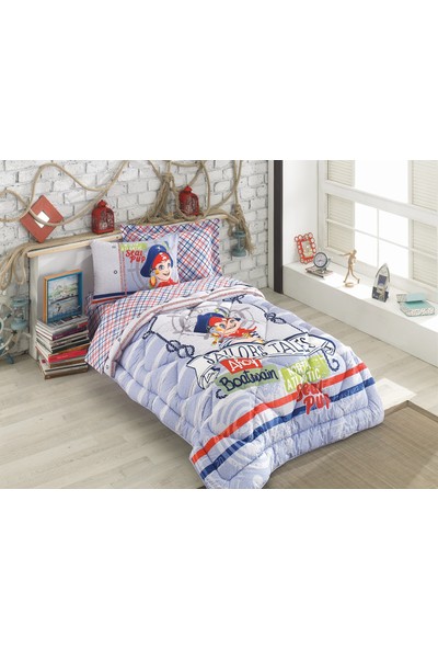 Cottonbox Junior Ranforce Tek Kişilik Uyku Seti Ahooy Mavi Cottonbox Junior Ranforce Tek Kişilik Uyku Seti Ahooy Mavi