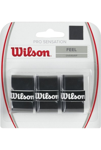 Wilson Siyah Aksesuar Wrz4010Bk Pro Overgrip Sensation Bk Wilson Siyah Aksesuar Wrz4010Bk Pro Overgrip Sensation Bk