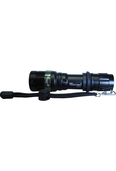 Watton 800 Metre Mesafe T6 Cree Led Şarj Edilebilir El Feneri Watton 800 Metre Mesafe T6 Cree Led Şarj Edilebilir El Feneri