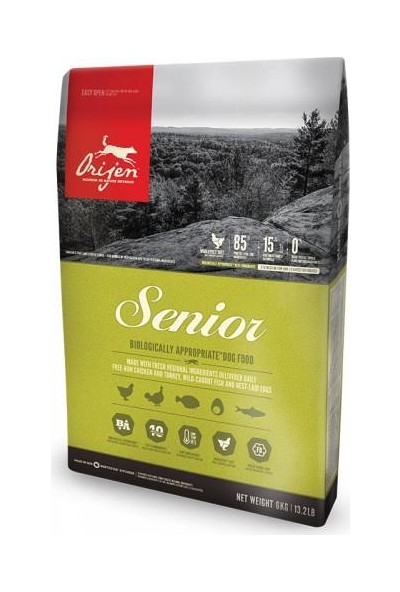 Orijen Senior Yaşlı Köpek Maması 11,4 Kg