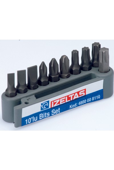 İzeltaş Bits Set 10 Lu