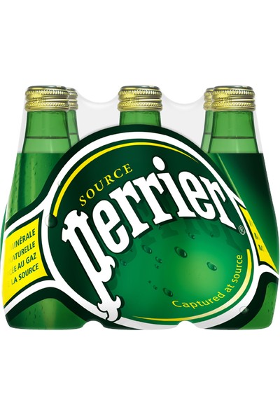 Perrier Doğal Mineralli Su 6 Adet x 200 ml Perrier Doğal Mineralli Su 6 Adet x 200 ml