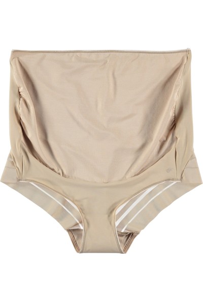 Ten Çizgi Dantelli Hamile Külot