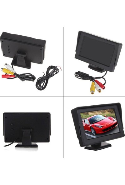 Audiomax 4,3 İnch Araç Monitörü Ekran Audiomax 4,3 İnch Araç Monitörü Ekran