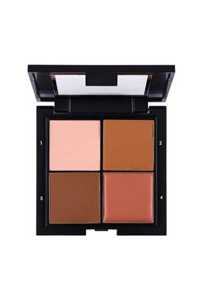 Flormar Yumuşak Dokulu 4'lü Tüm Yüz Kontür Paleti (Açık Ton) - Contour Palette - 001 Light - 8690604370788 Flormar Yumuşak Dokulu 4'lü Tüm Yüz Kontür Paleti (Açık Ton) - Contour Palette - 001 Light - 8690604370788