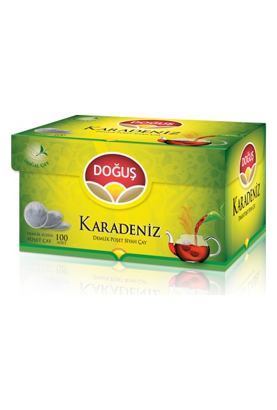 Doğuş Karadeniz Demlik Poşet Çay Bergamot Aromalı 100x3,2 Gr