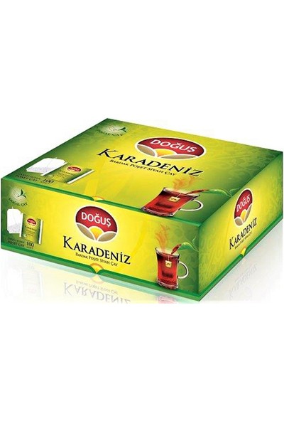 Doğuş Karadeniz Bardak Poşet Çay Bergamot Aromalı 100 X 2 Gr Doğuş Karadeniz Bardak Poşet Çay Bergamot Aromalı 100 X 2 Gr