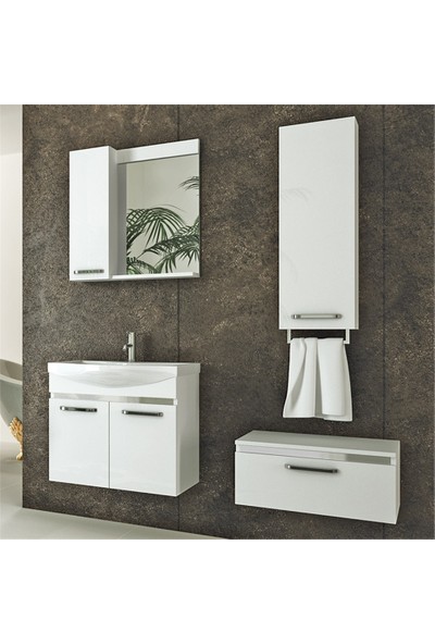 NPlus Alia 65 cm Banyo Dolabı