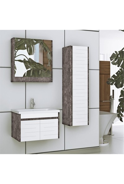 NPlus Bolt 65 cm Banyo Dolabı