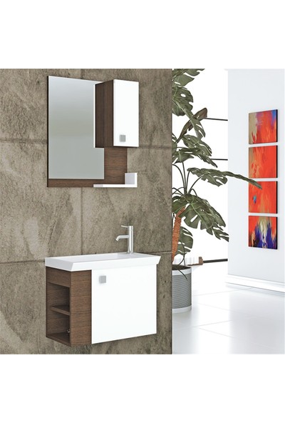 NPlus Mito 60 cm Banyo Dolabı