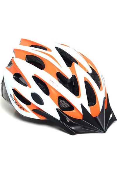 Sedona Kask Yol-MTB MV-29 Turuncu-Beyaz XL Sedona Kask Yol-MTB MV-29 Turuncu-Beyaz XL
