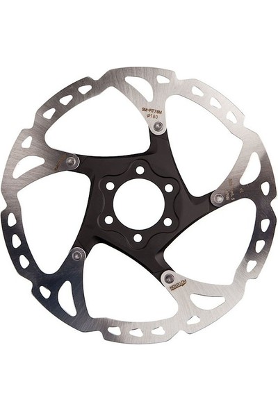 Shimano XT Rotor 6 Vida SM-RT76 180mm Siyah-Gri 180mm