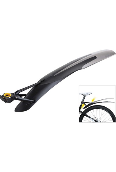 Topeak Çamurluk Arka DeFender XC11 26 Inc Siyah Topeak Çamurluk Arka DeFender XC11 26 Inc Siyah
