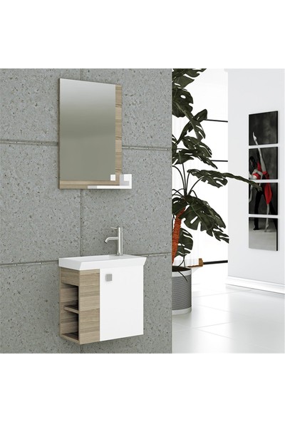 NPlus Mito 45 cm Banyo Dolabı