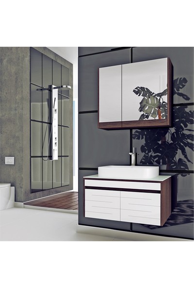 NPlus Nexia 80 cm Banyo Dolabı