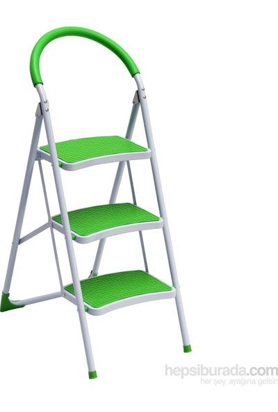 Saraylı 3'Lu Lüks Plastik Kaplı Merdiven Saraylı 3'Lu Lüks Plastik Kaplı Merdiven