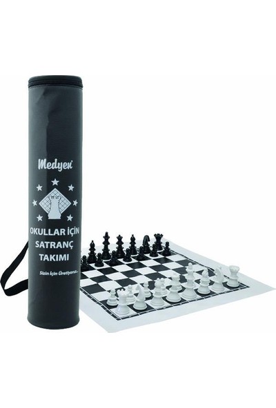 Medyen Satranç Takımı Rulo Medyen Satranç Takımı Rulo