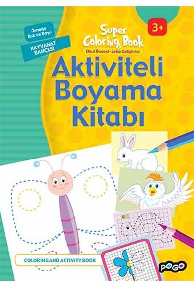 Aktiviteli Boyama Kitabı Hayvanat Bahçesi Aktiviteli Boyama Kitabı Hayvanat Bahçesi