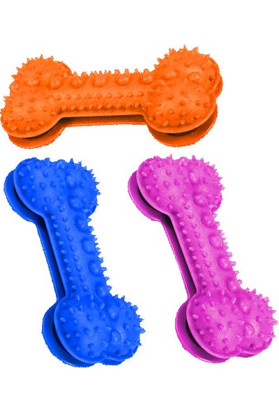 Köpek İçin Plastik Dikenli Kemik Büyük Boy
