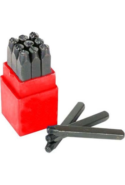 Mannesmann 243-Z-3 Rakam Zımba Seti 3 Mm Mannesmann 243-Z-3 Rakam Zımba Seti 3 Mm