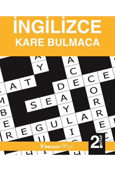İngilizce Kare Bulmaca 2.Kitap İngilizce Kare Bulmaca 2.Kitap