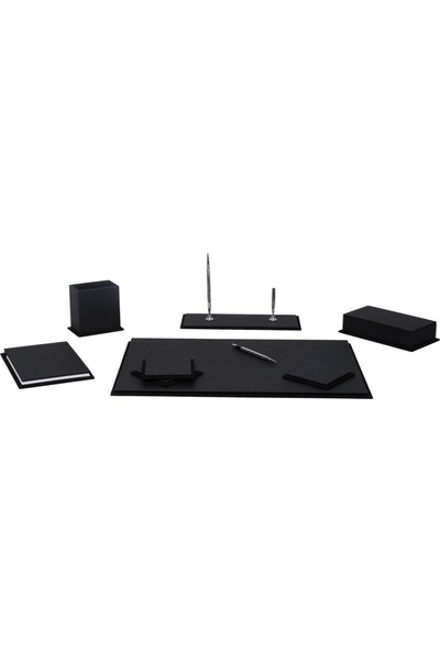 Beyaz - Klasik Sümen Takımı - Siyah