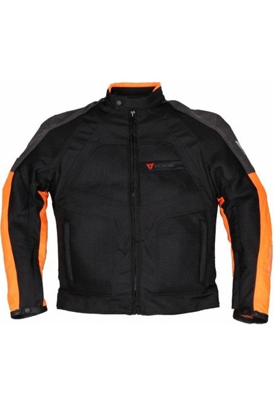 Venom Dynamic Yazlık Fileli Mont İç Astarlı (Turuncu-Siyah)