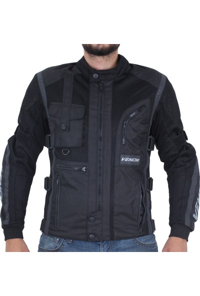 Venom Cargo Mesh Yazlık Motosiklet Montu