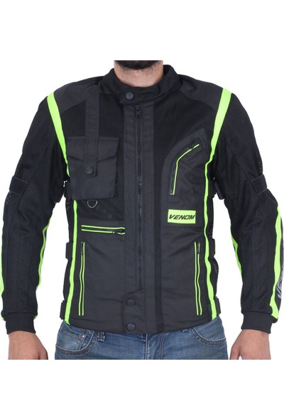 Venom Cargo Mesh Yazlık Motosiklet Montu