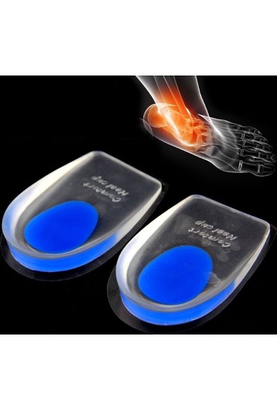 Arsevi Topuk Yastığı Silikon Şeffaf Arsevi Topuk Yastığı Silikon Şeffaf