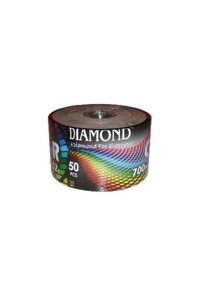 DİAMOND CD-R 700 Mb 80 Min 52X Boş Cd 50'li Paket