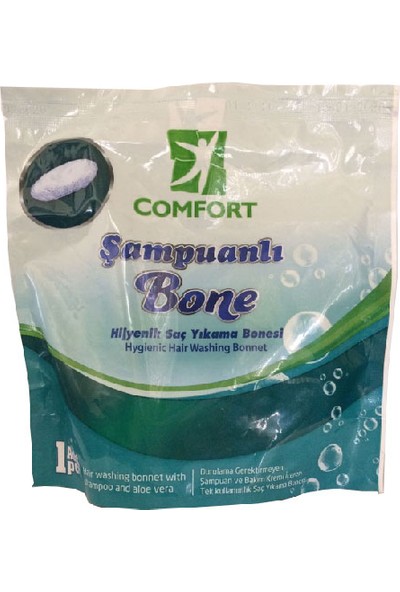 Comfort Hijyenik Şampuanlı Saç Yıkama Bonesi
