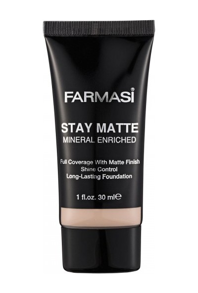 Farmasi Stay Matte Fondöten Porcelain 02-1302095 Farmasi Stay Matte Fondöten Porcelain 02-1302095