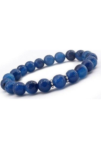 RD Ekoavm Mavi Jade Doğal Taş Bileklik RD Ekoavm Mavi Jade Doğal Taş Bileklik