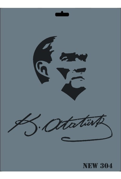 Rich Yeni Seri Xl Stencil 35X25Cm N-304 Rich Yeni Seri Xl Stencil 35X25Cm N-304