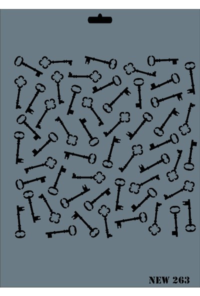 Rich Yeni Seri Xl Stencil 35X25Cm N-263 Rich Yeni Seri Xl Stencil 35X25Cm N-263