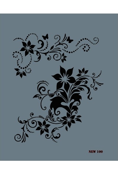 Rich Yeni Seri Xl Stencil 35X25Cm N-100 Rich Yeni Seri Xl Stencil 35X25Cm N-100