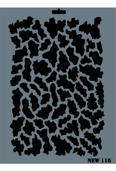 Rich Yeni Seri Xl Stencil 35X25Cm N-117