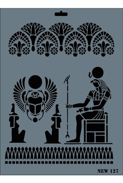 Rich Yeni Seri Xl Stencil 35X25Cm N-127 Rich Yeni Seri Xl Stencil 35X25Cm N-127