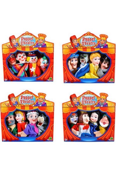 Sunman Kukla El Masal Kahramanları Büyük 4'Lü Bj-23S00007189
