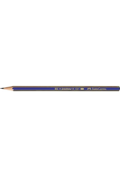 Faber-Castell Goldfaber 1221 Dereceli Kurşun Kalem - 6B Faber-Castell Goldfaber 1221 Dereceli Kurşun Kalem - 6B