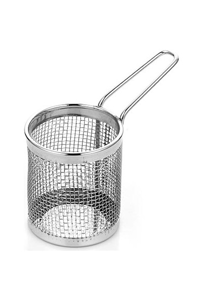 Altınbaşak Paslanmaz Mini 8,5 x 8,5 Yuvarlak Fritöz Sepeti Altınbaşak Paslanmaz Mini 8,5 x 8,5 Yuvarlak Fritöz Sepeti