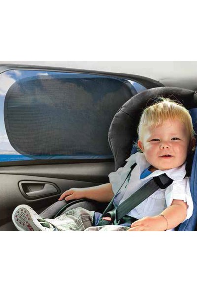 Baby&Plus Vantuzsuz Statik Güneşlik 2 Adet