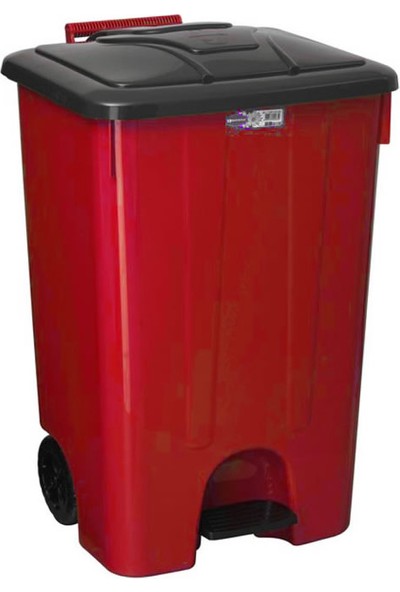 Şenyayla Çöp Konteyneri 85 lt 4265 - Kırmızı Şenyayla Çöp Konteyneri 85 lt 4265 - Kırmızı