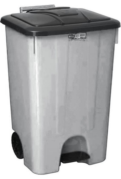 Şenyayla Çöp Konteyneri 85 lt 4265 - Gri Şenyayla Çöp Konteyneri 85 lt 4265 - Gri