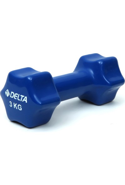 Delta 3 Kg x 1 Adet Deluxe Pvc Kaplama Lacivert Demir Dambıl Delta 3 Kg x 1 Adet Deluxe Pvc Kaplama Lacivert Demir Dambıl