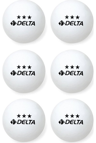 Delta 6 Adet Beyaz Masa Tenisi Topu ( Pinpon Topu ) Delta 6 Adet Beyaz Masa Tenisi Topu ( Pinpon Topu )