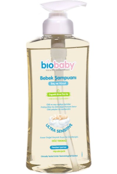 Biobaby Saç Ve Vücut Şampuanı 500 ml